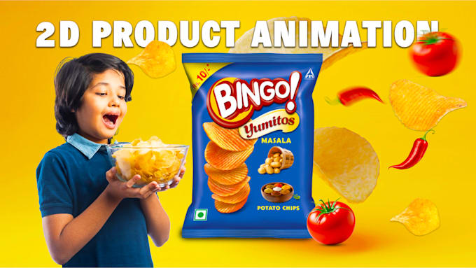 Do 2d product animation ad motion graphics for your logo, product by ...