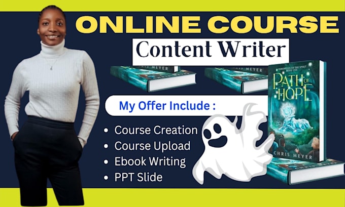 Create online course content, course creation, ebook writing, rebrand ...