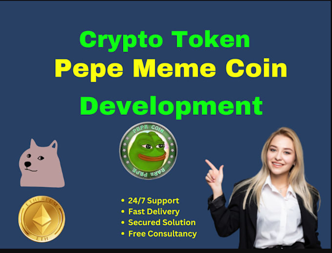 Create crypto website, meme coin website, pepe website, meme and pepe ...