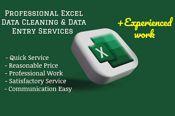 Do excel wizardry, expert data entry, and cleaning by Tarun_garg032 ...