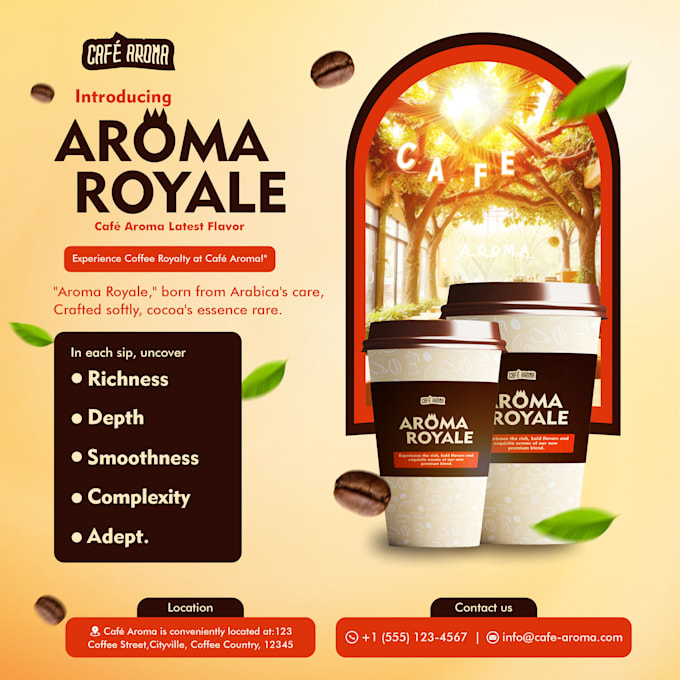 Create a striking flyer design that align with your needs by ...