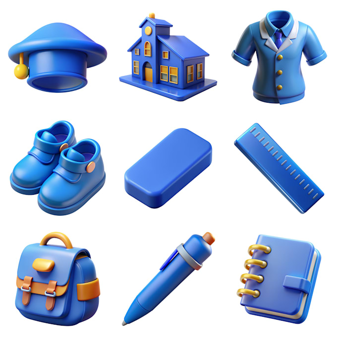 Create 3d icon in 1 day by Bounty_art | Fiverr