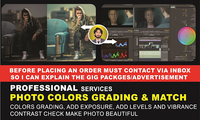 Do professional photo color grading by Graphicgenius07 | Fiverr