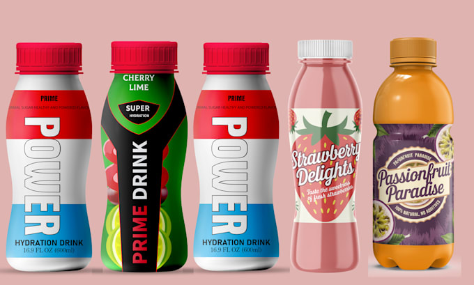 Design label for beer,juice, sports drink, energy drink, beverage,soda ...