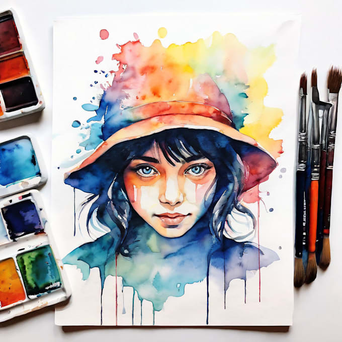 Paint anything in watercolor by Robeillan | Fiverr