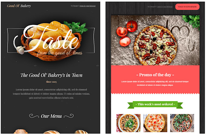 Provide responsive html email template by Areehashah | Fiverr Provide responsive html email template by Areehashah | Fiverr