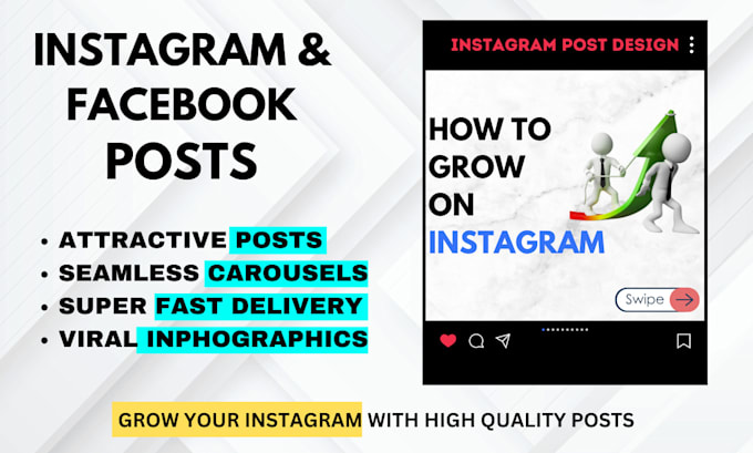 Design creative instagram carousel and infographics by Ayusheditor1 ...