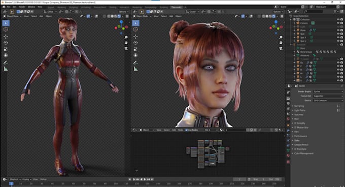 3ds max to blender, ue5 rig, control uerig, unity rig, character ...