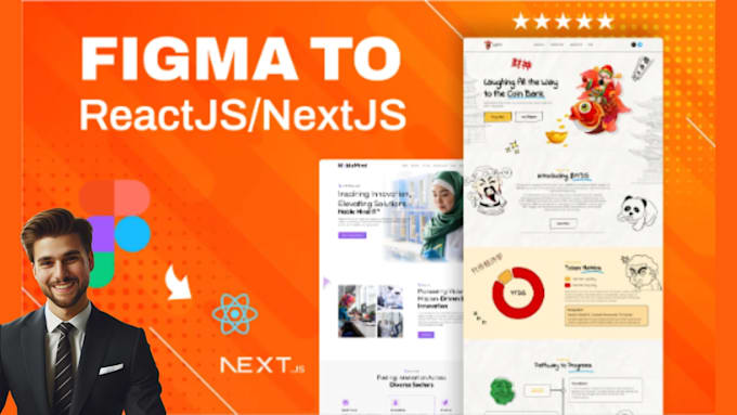 Convert figma design to responsive react website, figma to react ... Convert figma design to responsive react website, figma to react ...