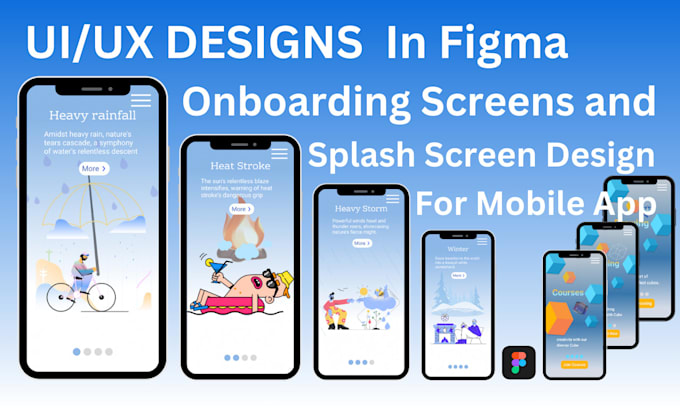 Design onboarding and splash screens for ios and android mobile app by ...