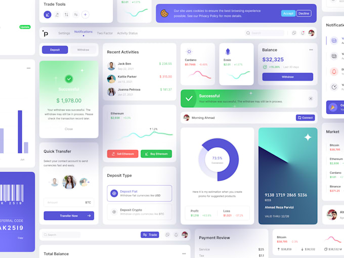 Software developer, web application, desktop application, saas web application by Lonen_tech ...