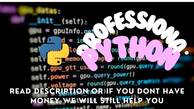 Do python programming and machine learning by Shiekhknight0 | Fiverr