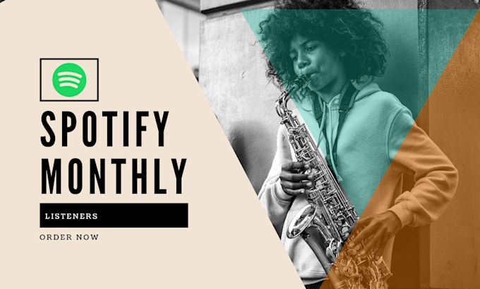 Increase your spotify monthly listeners streams, spotify promotion by ...