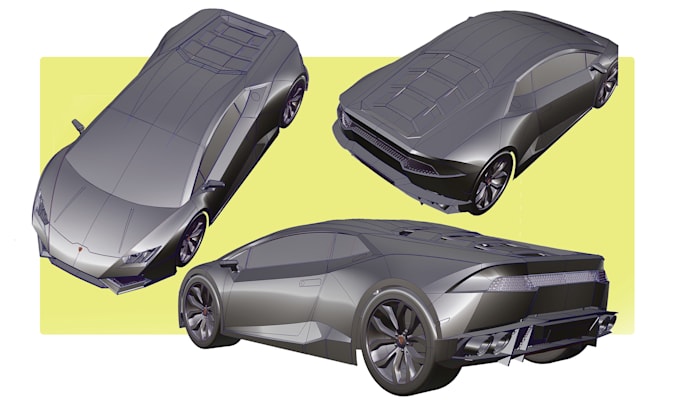 Make 3d alias models of automotives and products by Jayendra13t | Fiverr