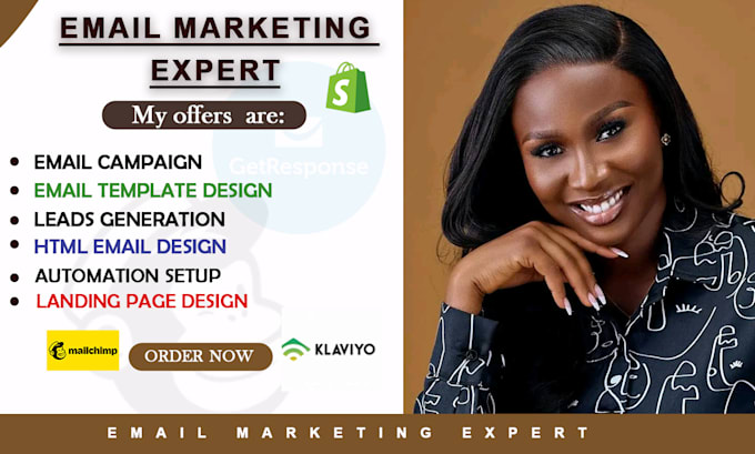 Do mailchimp email marketing campaign email template design automation ...