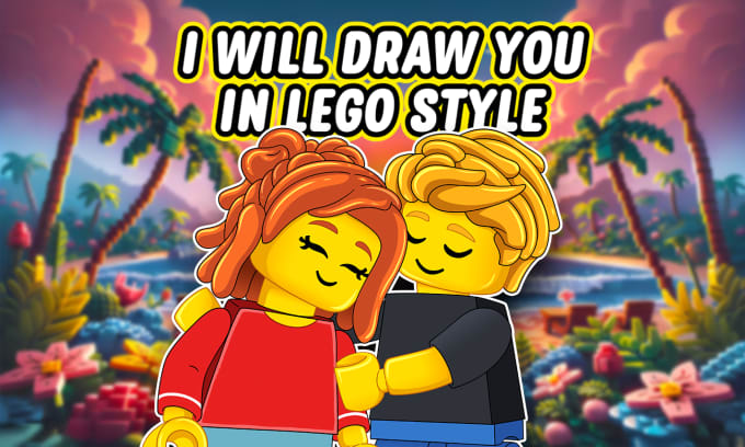 Draw You As A Lego Character By Raymayanimation Fiverr