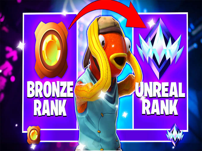 Help you reach unreal rank in fortnite by Bancolio | Fiverr