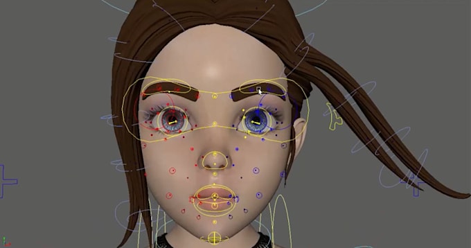 3d rigging,wonder dynamic rig,armature rig,control rig,face morph ...
