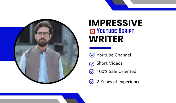 Research and write an impressive script for your youtube video by Zia ...