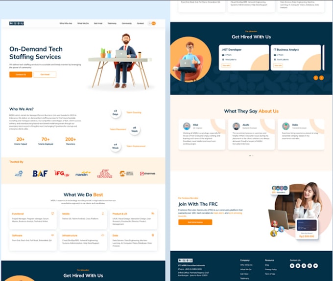 Create or redesign a professional wordpress classified website modern ...