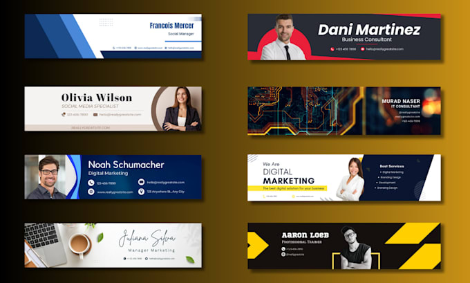 Design professional linkedin banner and facebook header by Joaddesign ...