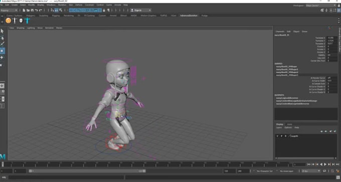 Mod 3d human character rigging, realistic model, nsf rig, creature ...