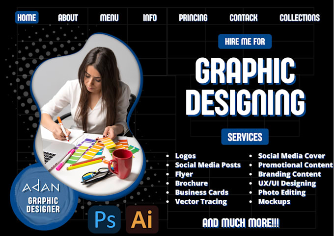 Make professional graphic designs tailored to your needs by ...