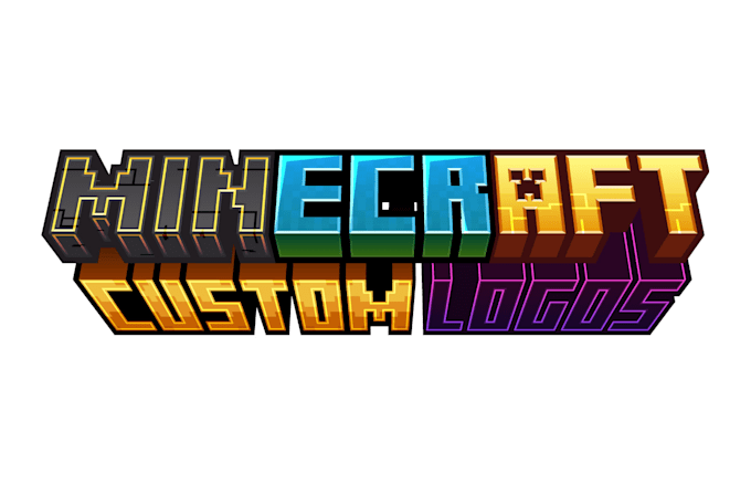 Create a custom minecraft logo for you by Aray_livethen | Fiverr