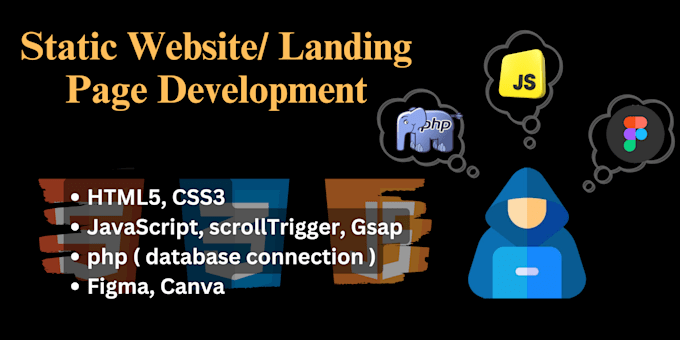 Create a static website and landing page by Sujit_patel | Fiverr Create a static website and landing page by Sujit_patel | Fiverr