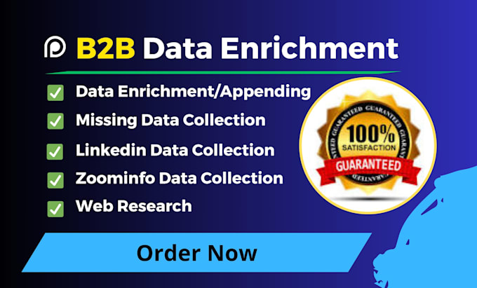 Do data enrichment, data appending and missing data collect by Rumonsheik9 | Fiverr