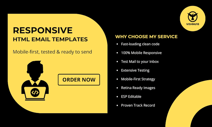 Design and code outlook safe, responsive html email templates by ...