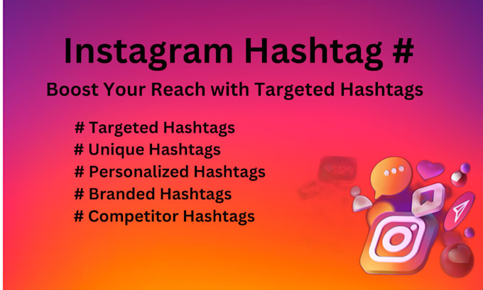 Create perfect instagram hashtags for growth by Owais_growth | Fiverr