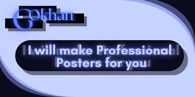 Create you professional and cool looking posters by Gokhan9820 | Fiverr