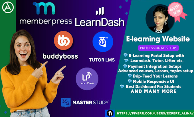 Create elearning membership website using learndash, tutor lms ... Create elearning membership website using learndash, tutor lms ...