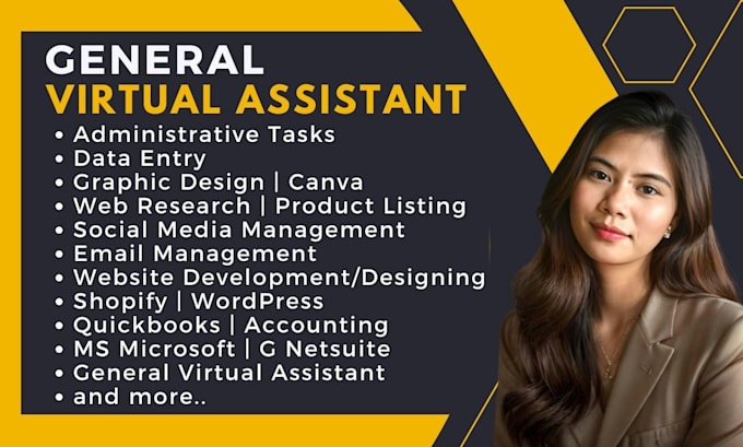 Do general virtual assistant by Eldineaprill | Fiverr