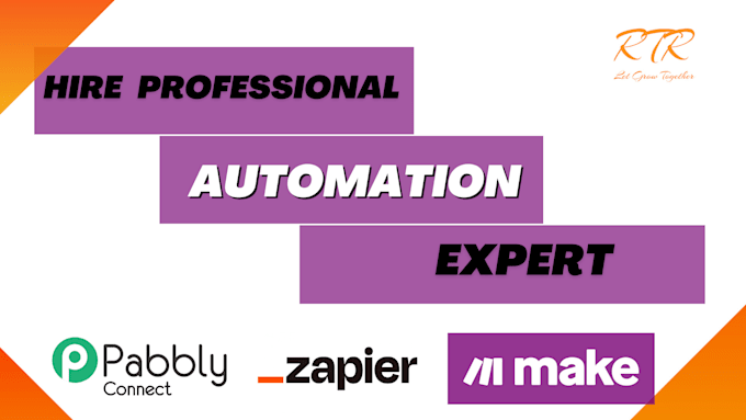 Automate your workflows with pabbly connect, make, zapier by S_ravitejareddy | Fiverr