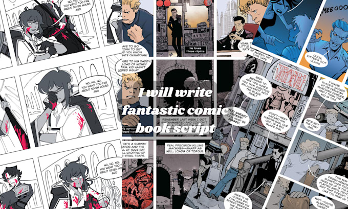 Write comic book,webtoon comic,webtoon webcomic,webtoon script,comic ...