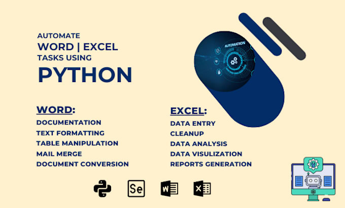 Automate Excel Word And Powerpoint Using Python By Faizreactions Fiverr