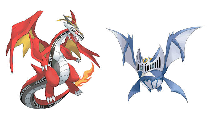 Draw pokemon, digimon, original monster design and concept by ...