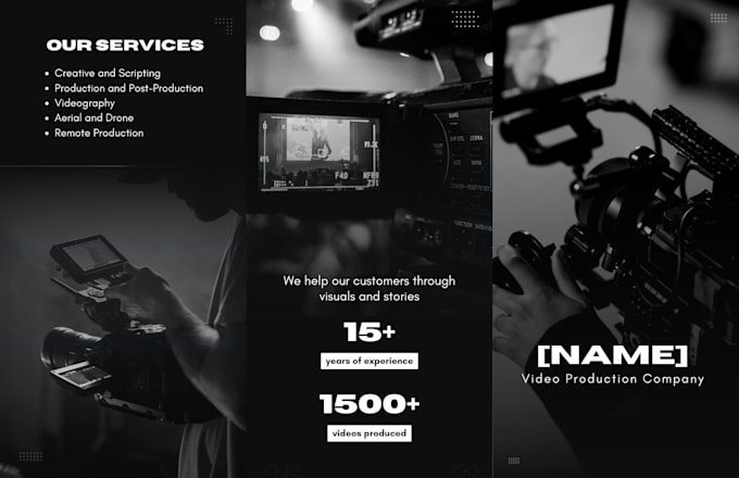 Design visually appealing brochures to promote your business by Khanyo_r | Fiverr