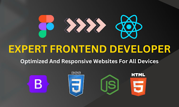 Develop Figma Design Into Html Css Bootstrap And Reactjs By Sabakiran Fiverr