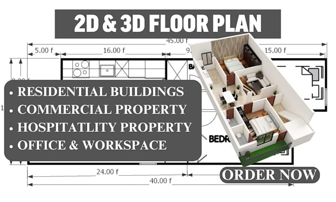 Design floor plans for renovation 2d and 3d renovation floor plan by ...
