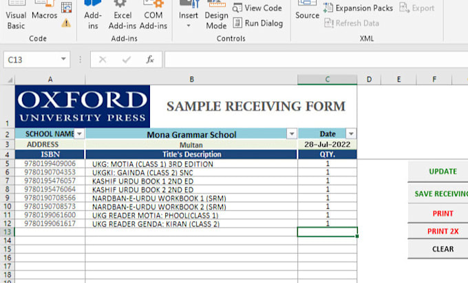 Do invoice design point of sale pos system excel inventory management ...
