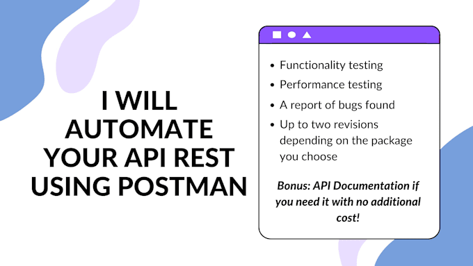 Automate your api using postman by Ylsrojas | Fiverr