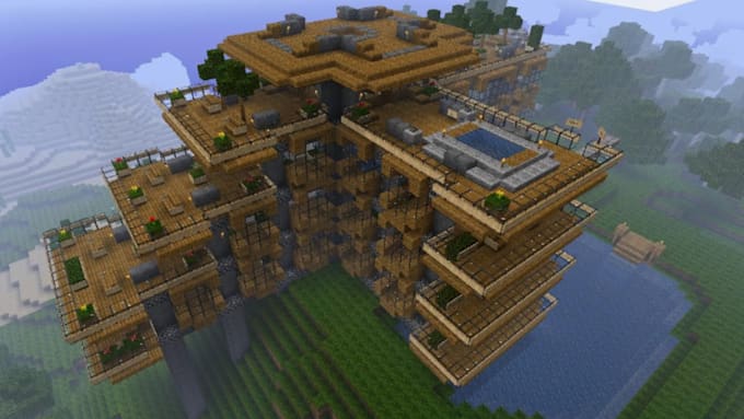Build minecraft map, minecraft,hub,spawn,minecraft builder in java and bedrock by Mabel_joy55 ...