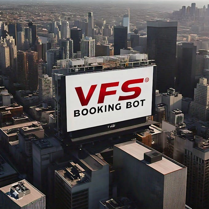 Create vfs bot for booking vfs global appointment by Mohsin3049 | Fiverr