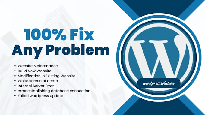 Fix, build and modify wordpress website by Website_taleem | Fiverr