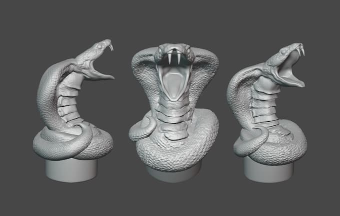 Create custom 3d sculpted animal models ready to 3d print by M_maccuaig ...