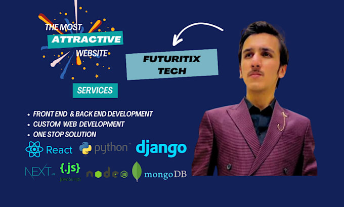 Develop Custom Full Stack Web Application With React And Next Js By Futuritixtech Fiverr 