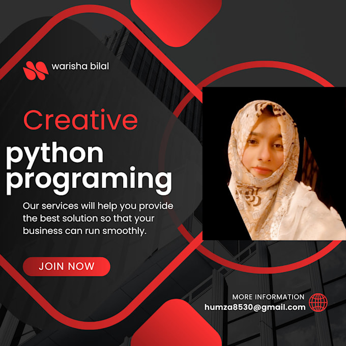 Pycraft python 4 you by Warisha_bilal | Fiverr